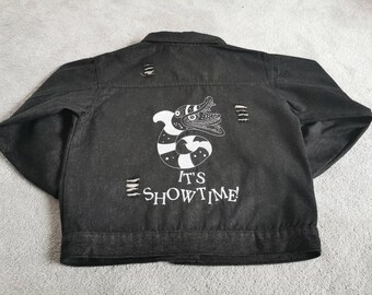 Horror Jean Jacket - Etsy