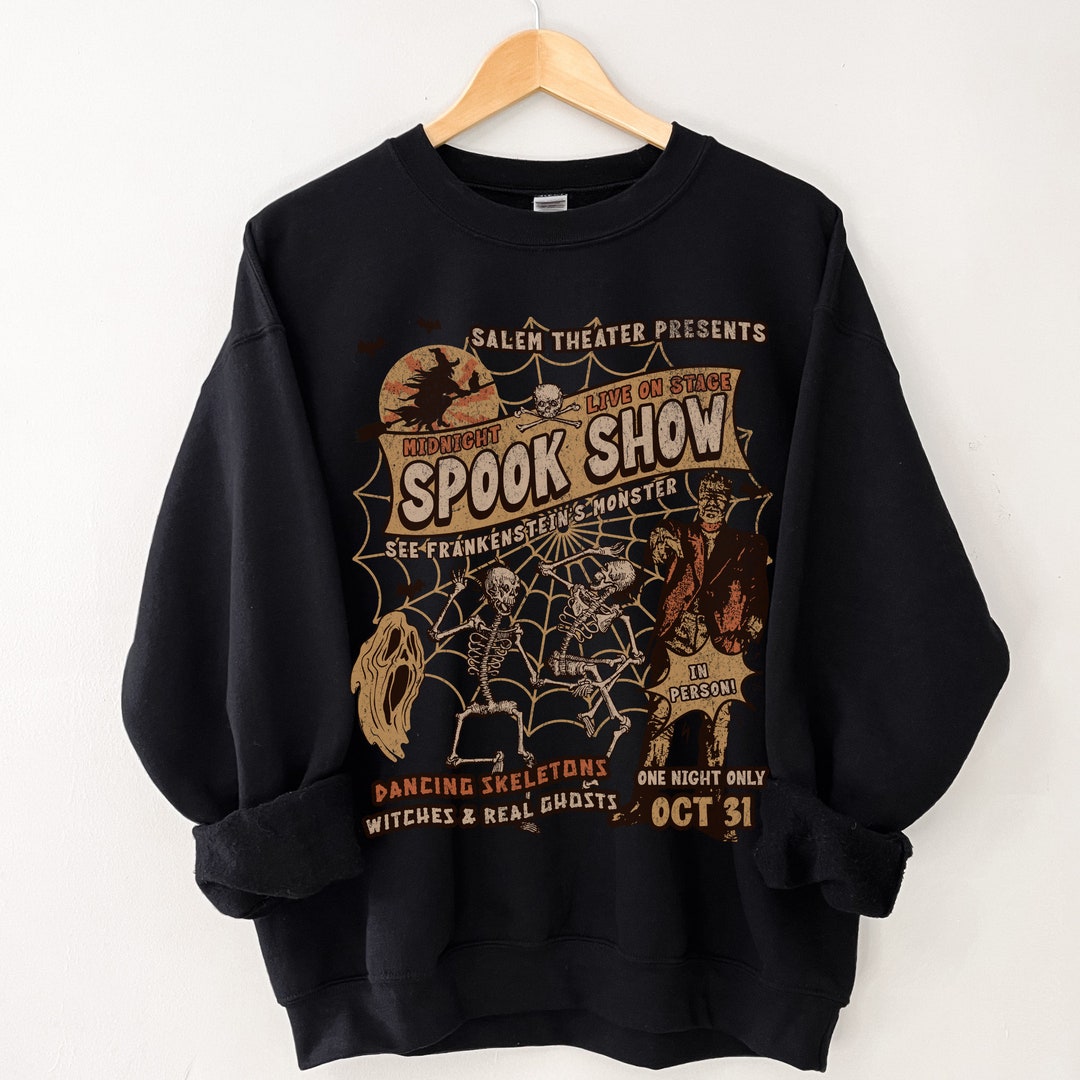 Halloween Shirt Monster Mash Sweatshirt Retro Halloween Crewneck ...
