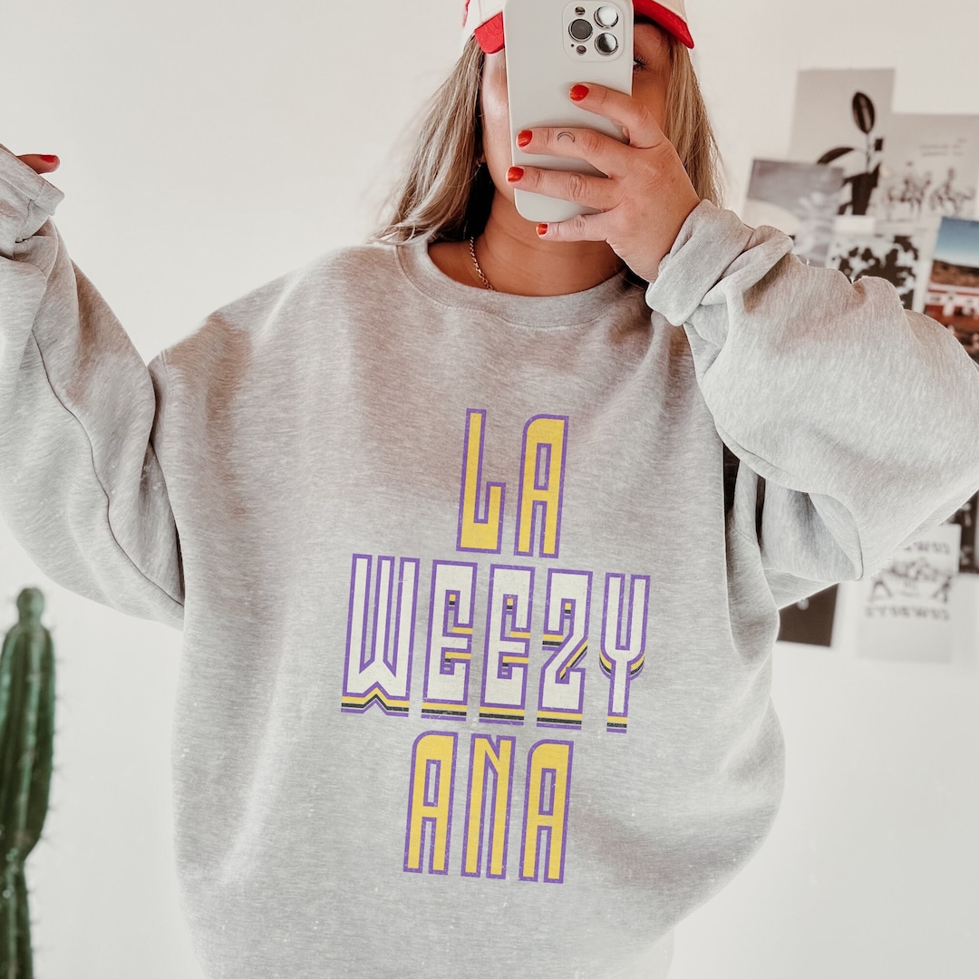 La Weezy Ana Oversized Crewneck Mardi Gras Shirt Louisiana Carnival ...