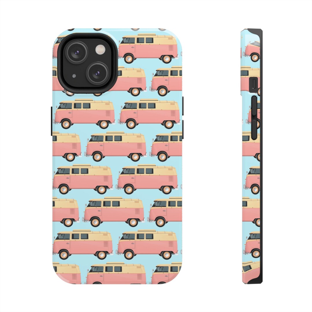 VW Bus Retro Camper Caravan Phone Case for iPhone 14 13 12 11 - Etsy