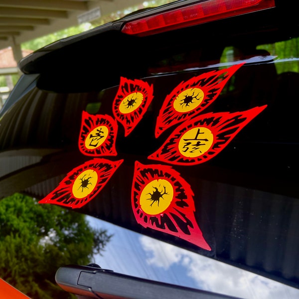 Anime Car Decal - Etsy