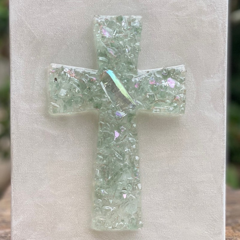 Glass Resin Cross - Etsy