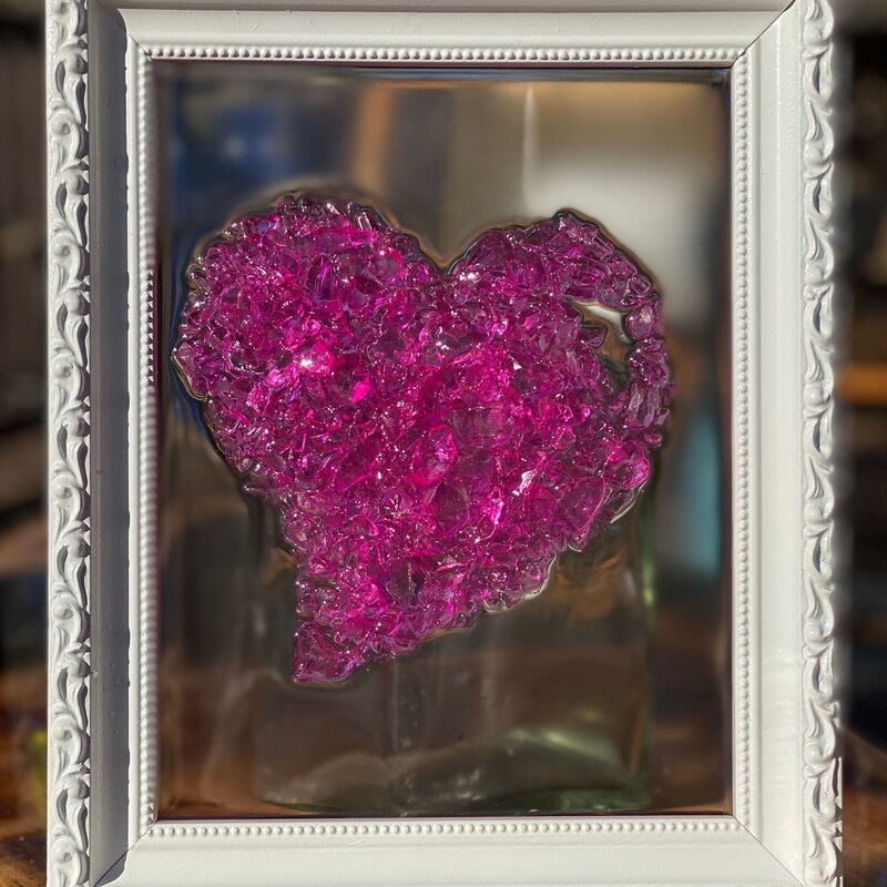 Glass Heart - Etsy