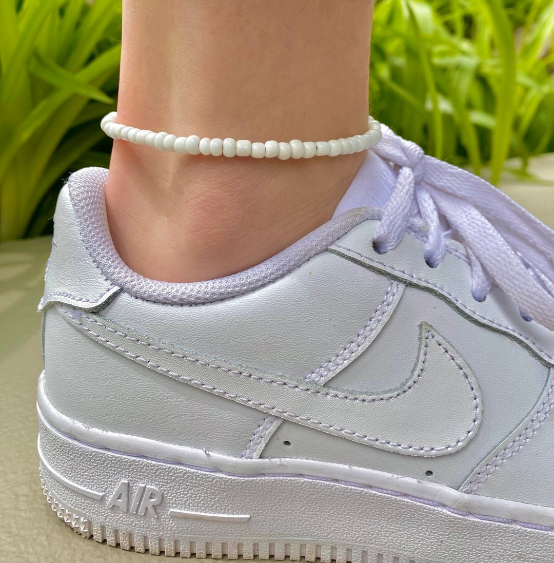 Beaded Anklet Seed Beads Beach Jewelry Trendy Summer Jewelry Preppy ...
