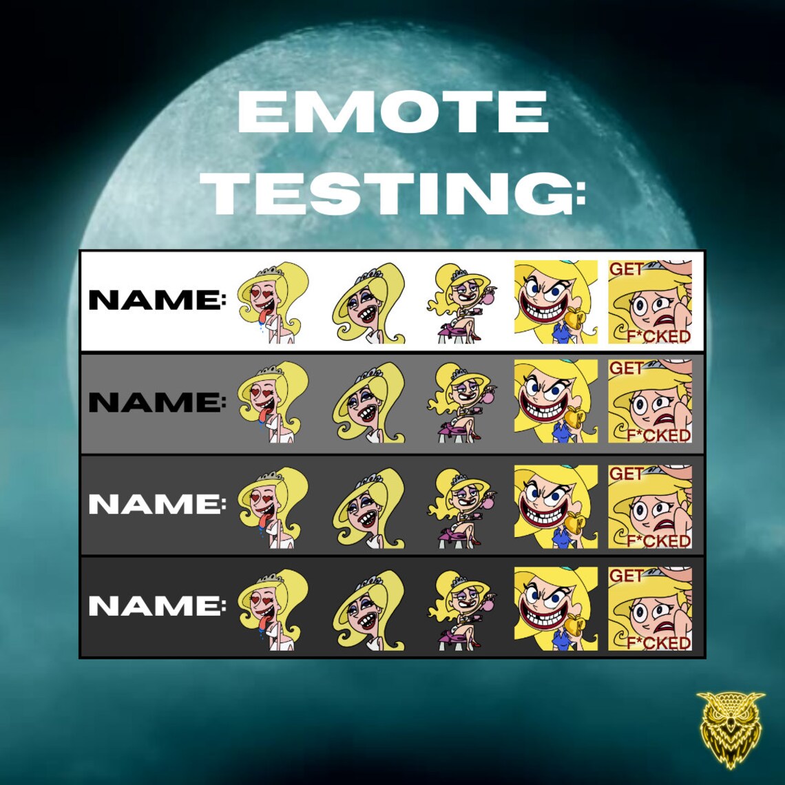 Emotes for Twitch Eris Emotes Pack Streamer Emotes - Etsy