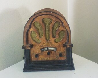 Radio Coin Bank - Etsy