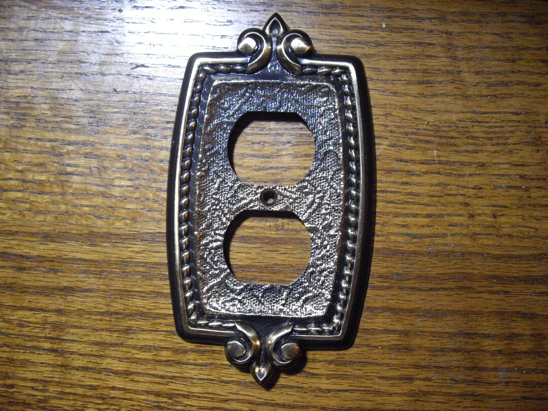 Brass Electrical Outlet Face Plate - Etsy