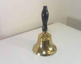 Old School Hand Bell | Etsy