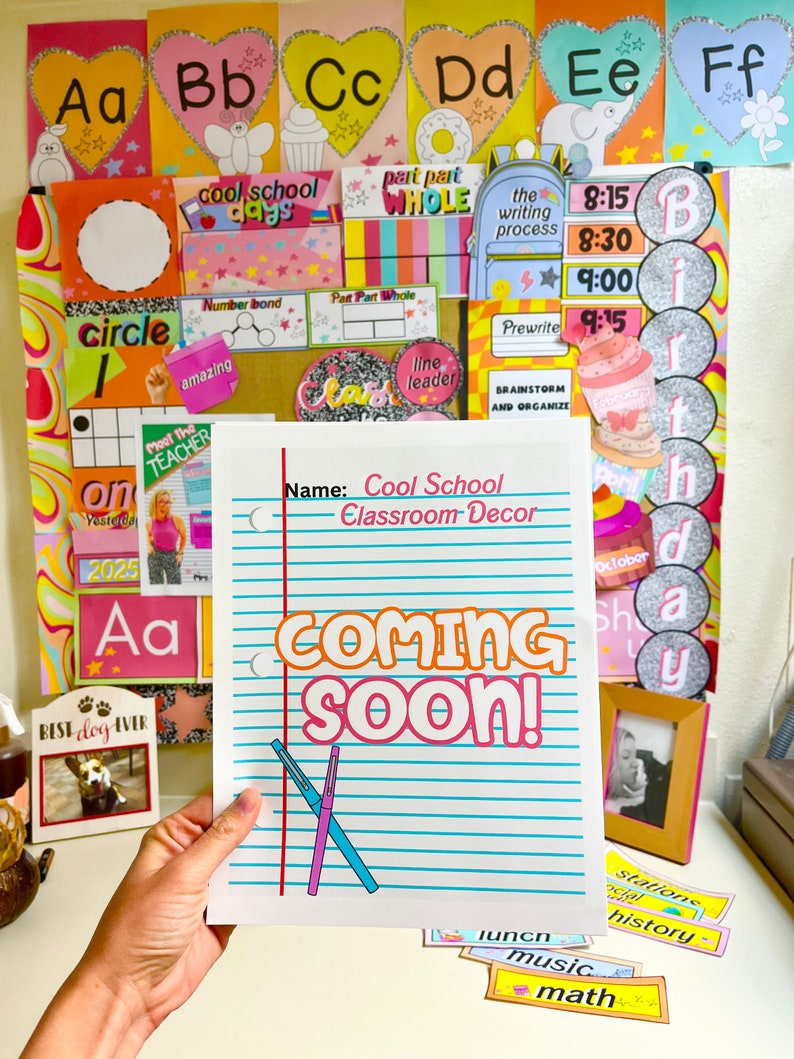 Cool School Classroom Decor/ 90s YTK Theme/ Retro Classroom/ School ...