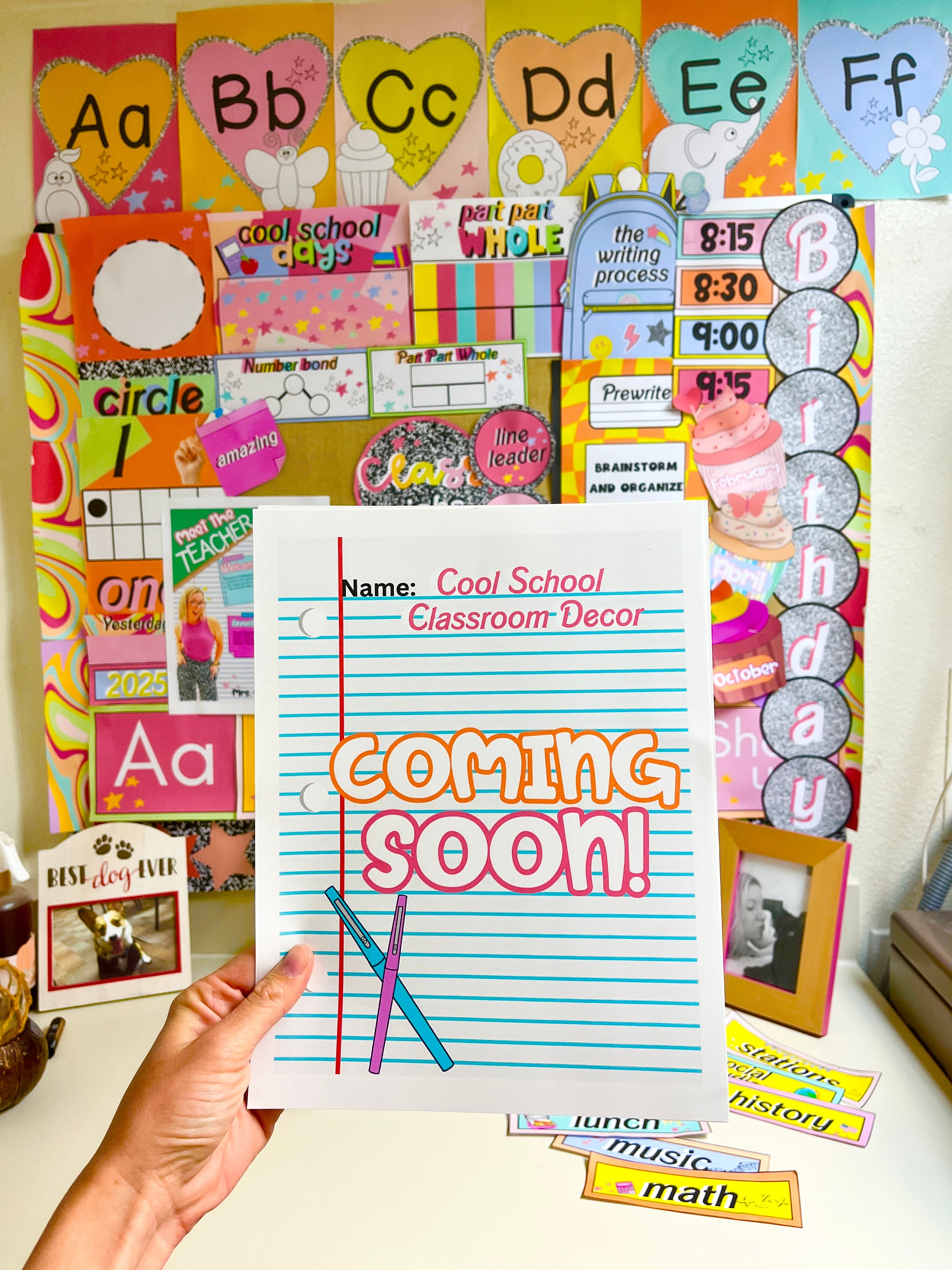 Cool School Classroom Decor/ 90s YTK Theme/ Retro Classroom/ School ...