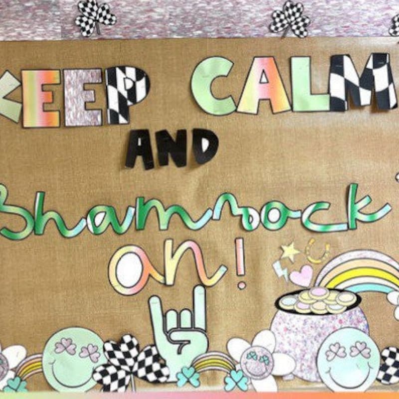 St Patricks Bulletin - Etsy