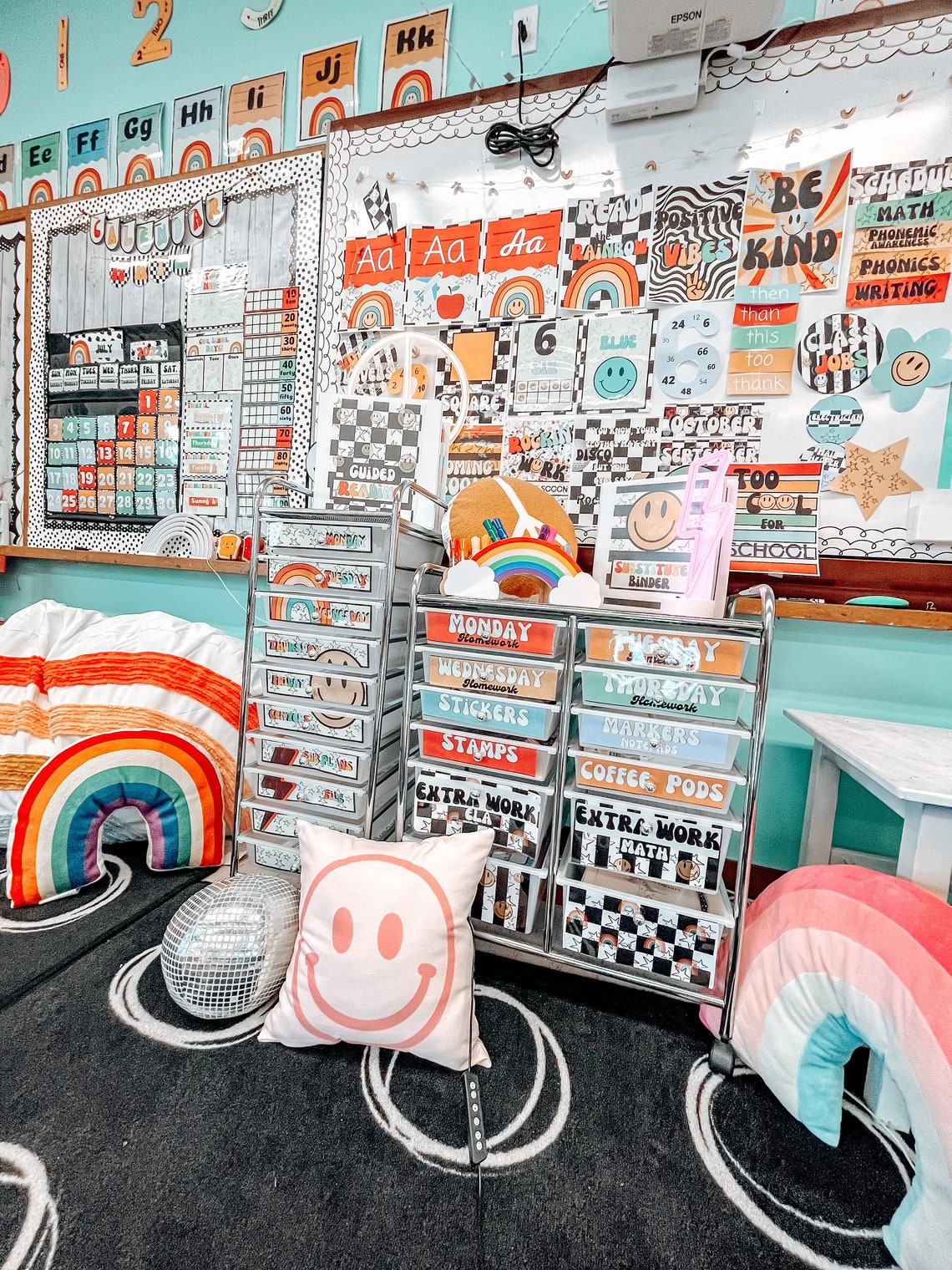 Retro Classroom Decor // RETRO ROCK! - Etsy