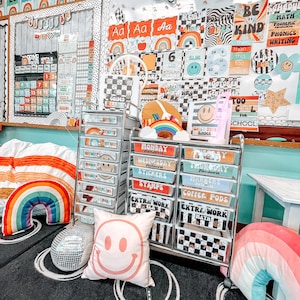 Retro Classroom Decor // RETRO ROCK! - Etsy