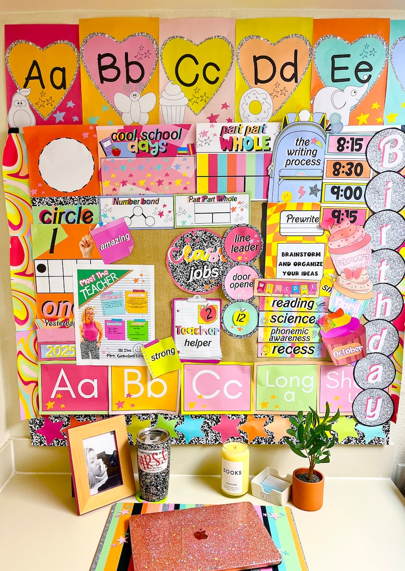 Cool School Classroom Decor/ 90s YTK Theme/ Retro Classroom/ - Etsy