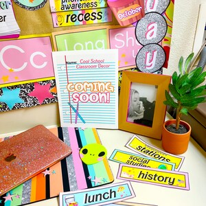 Cool School Classroom Decor/ 90s YTK Theme/ Retro Classroom/ School ...
