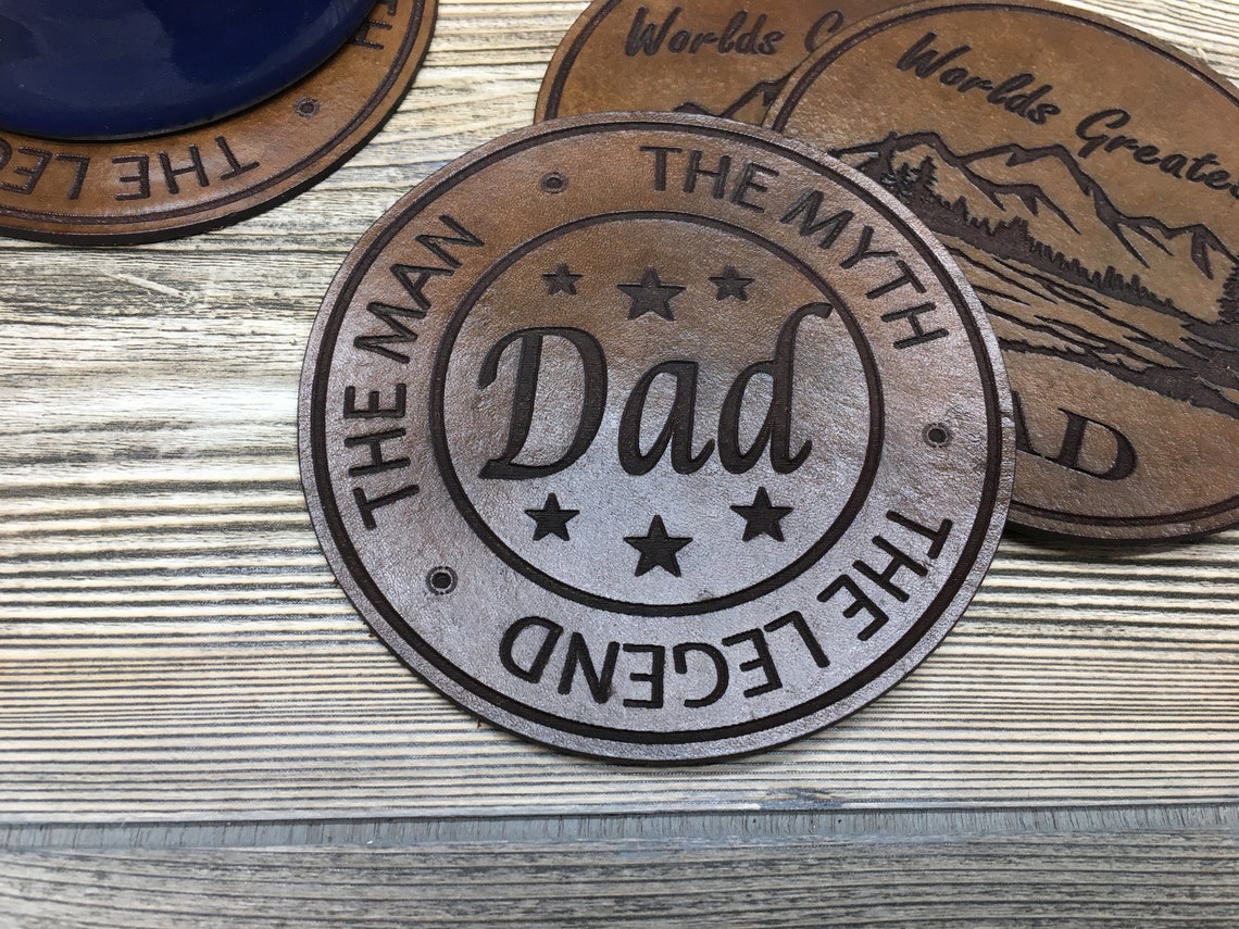 Personalized FATHER'S DAY Coasters Perfect Father's | Etsy