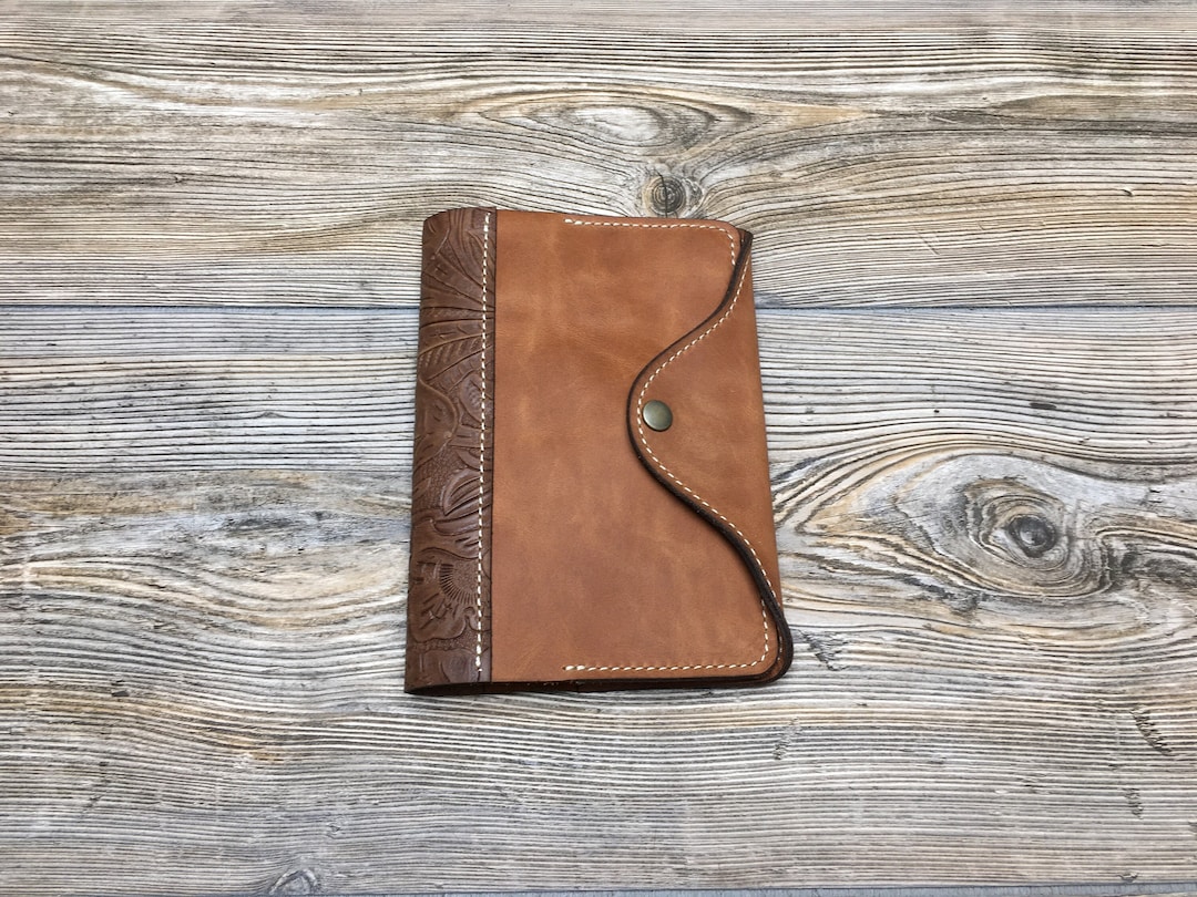Custom Rust Leather BIBLE Cover PERSONALIZED, Leather Journal Cover ...