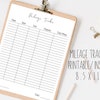 Note Insert Goodnotes Printable Template Lined Note Paper Notes Planner ...