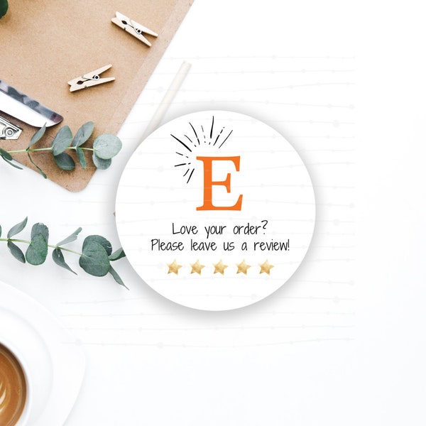 Etsy Review Labels - Etsy
