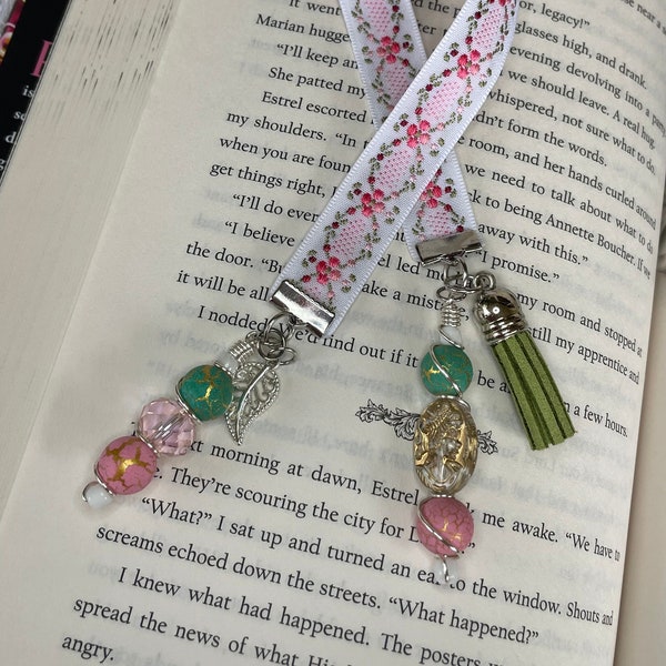 Ribbon Bookmark - Etsy