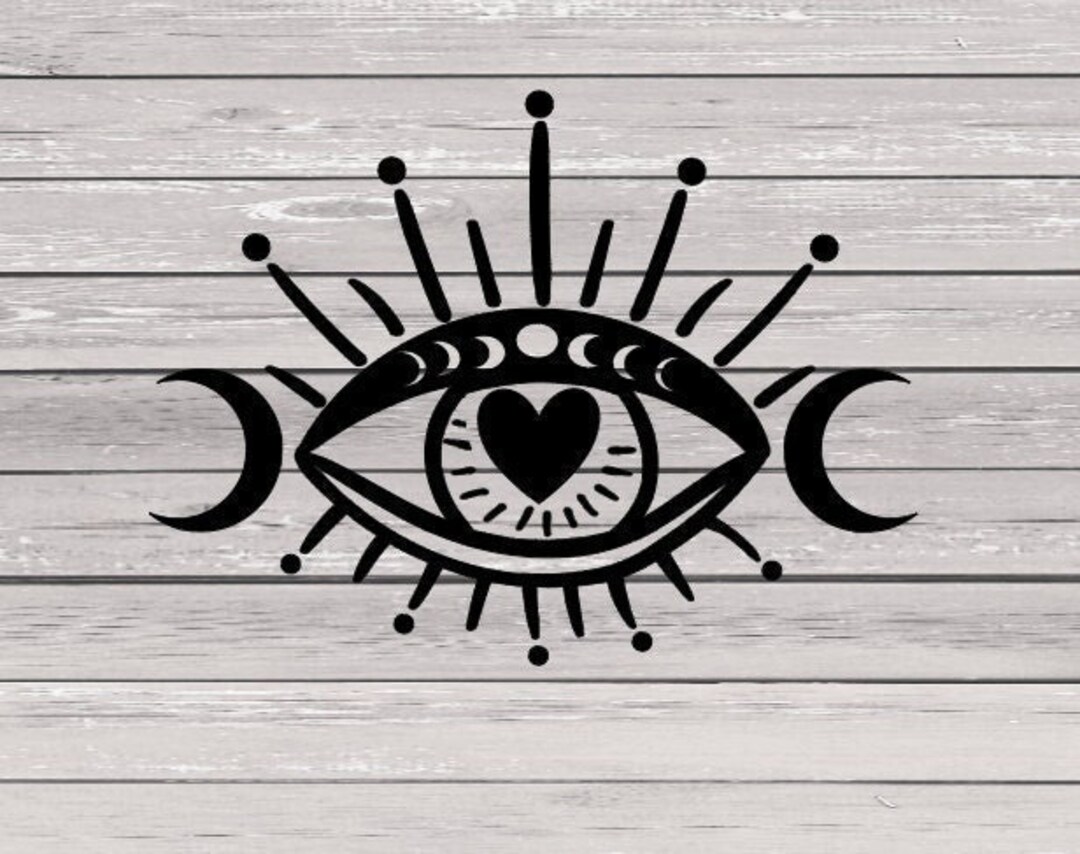 Moon Phase Svgthird Eye Svgmagic Svg - Etsy Canada