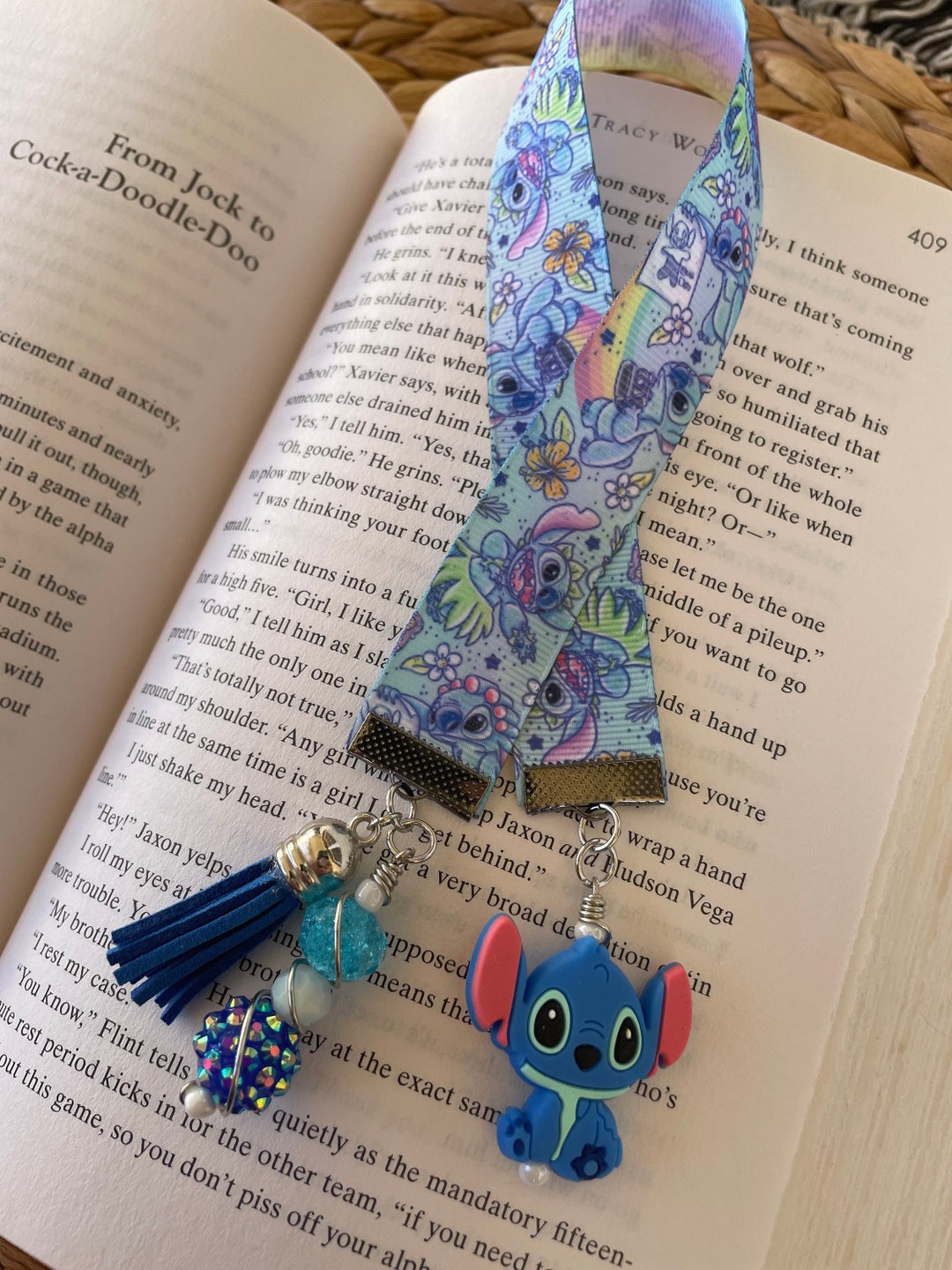 Stitch Bookmark, Disney Lilo & Stitch Bookmark, Handmade Bookmark - Etsy Australia