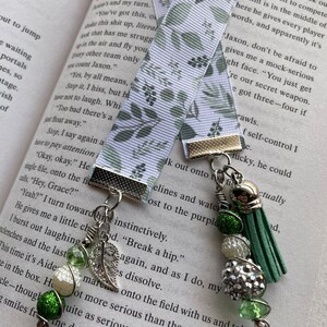 Plant Bookmark, Handmade Bookmark, Leaf Bookmark - Etsy