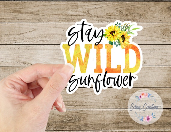 Stickers Paper, Party & Kids Waterproof Rustic Sticker Stay Wild ...