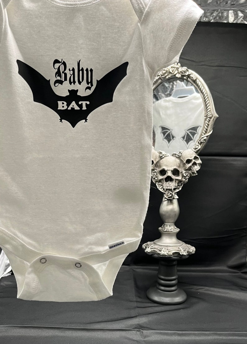 Baby Bat Bodysuit Goth Baby Clothes Spooky Baby - Etsy