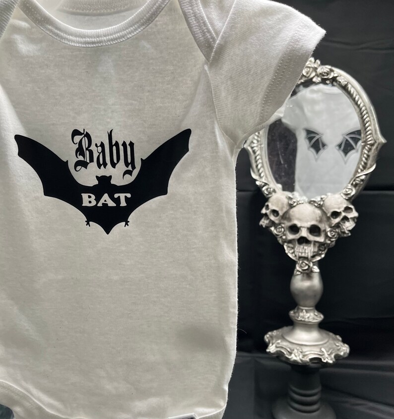 Baby Bat Bodysuit Goth Baby Clothes Spooky Baby - Etsy