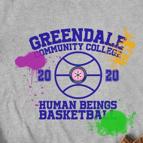 Community Show Shirt Greendale Community College Paintball - Etsy