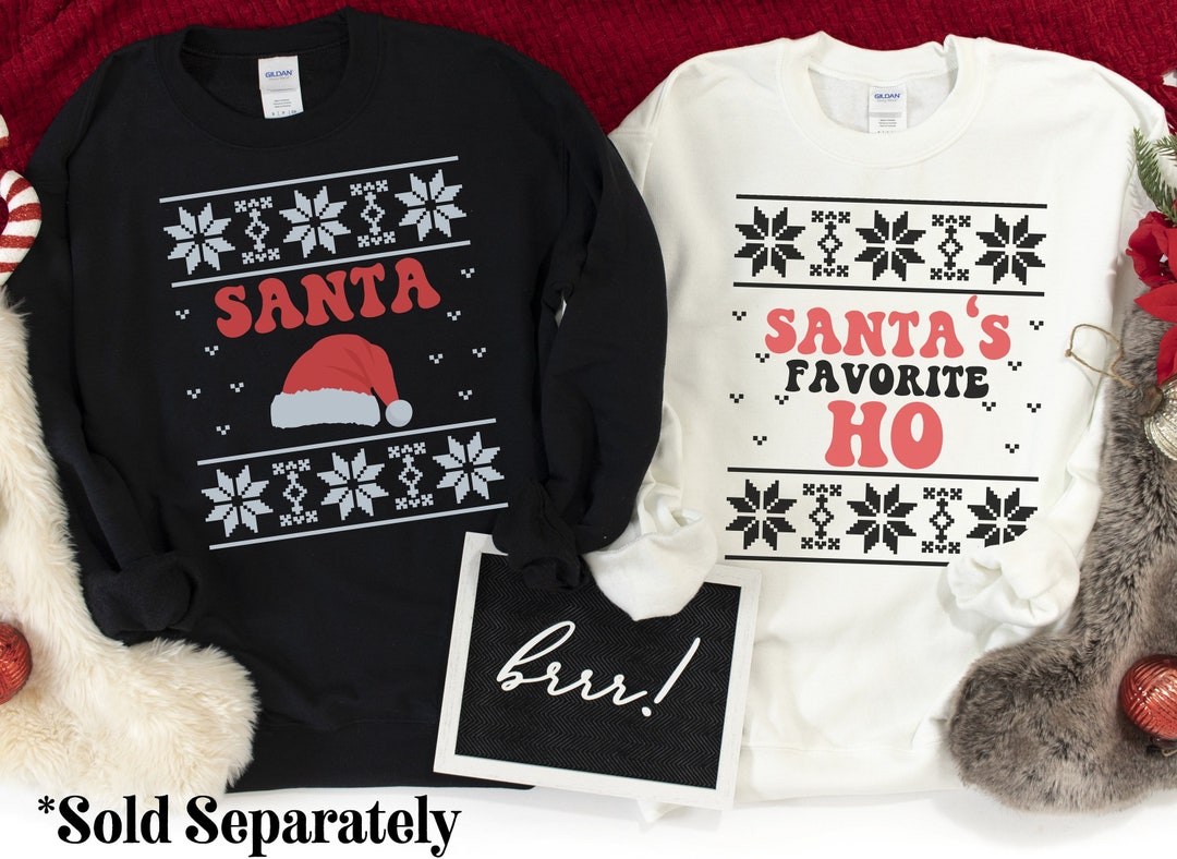 Matching Christmas Shirts, Couples Christmas Shirts, Funny Ugly ...