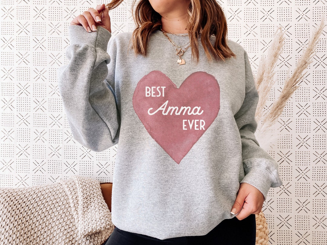 Best Amma Ever Sweatshirt, Amma Sweatshirt, Grandma Sweater, Gifts for ...