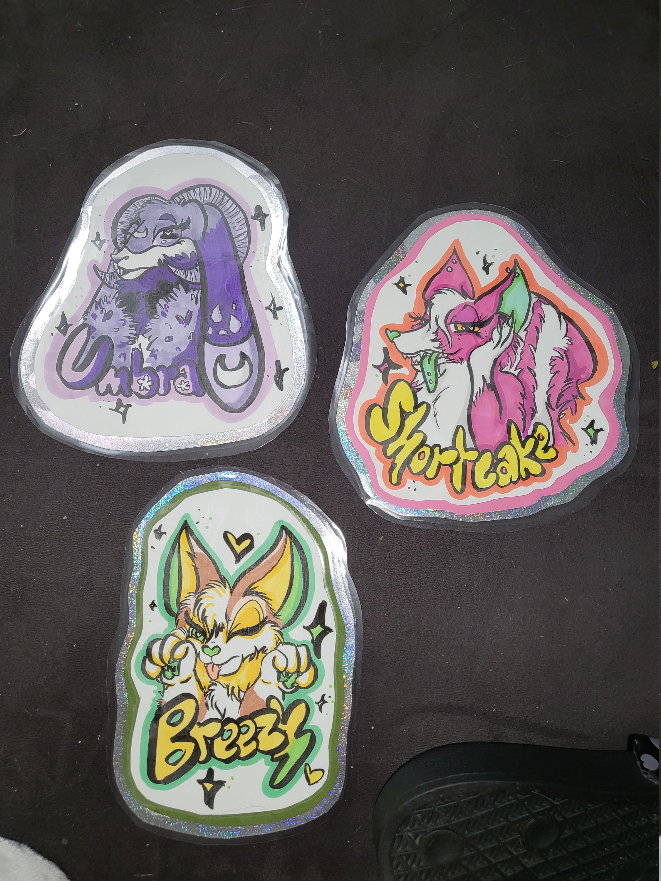 Hand Drawn Fursona Badges - Etsy