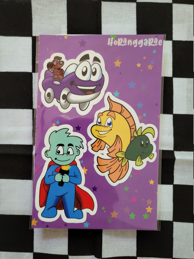 Nostalgia Friends Sticker Sheets - Etsy