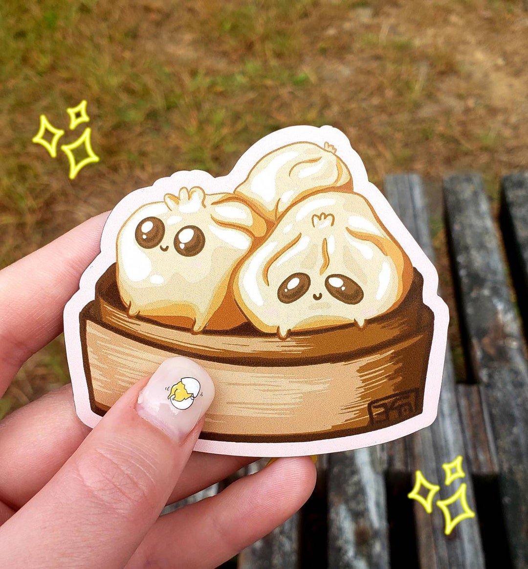 Kawaii Dumpling Magnet _ for Car Decal or to Decorate Your Fridge _cute ...