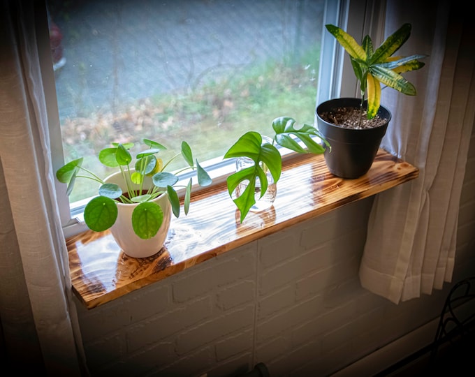 Window Sill Shelf | Plant Shelf | Window Sill Planter - Etsy