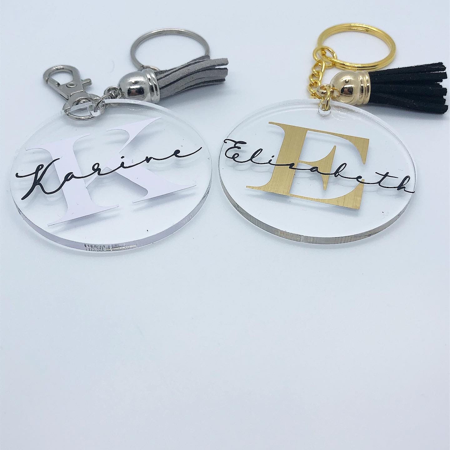 Personalized Keyring, Acrylic Keychain, , Custom Keychain, Name ...