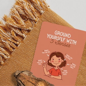 Calm Down Cards, Calm Down Kit, Breathing Exercises for Kids, Zones of ...