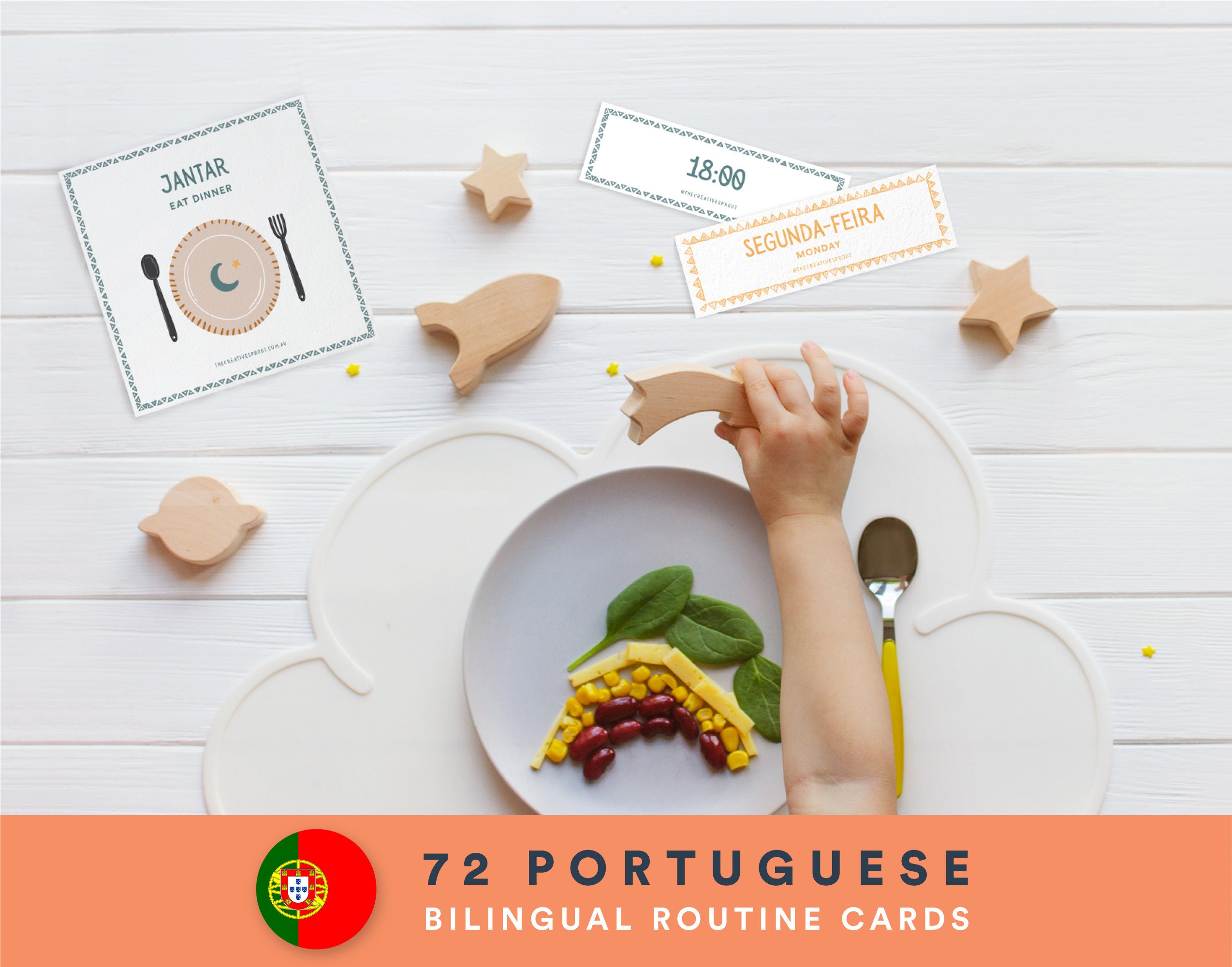 Portuguese Routine Chart Routine Checklist Routine Cards - Etsy