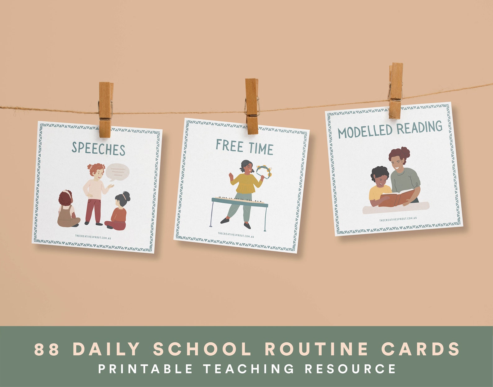 School Routine Cards Routine Checklist Routine Cards Daily - Etsy