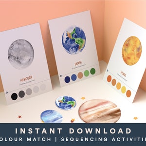 Space Activities, Solar System, Moon Phases, Montessori Activities ...