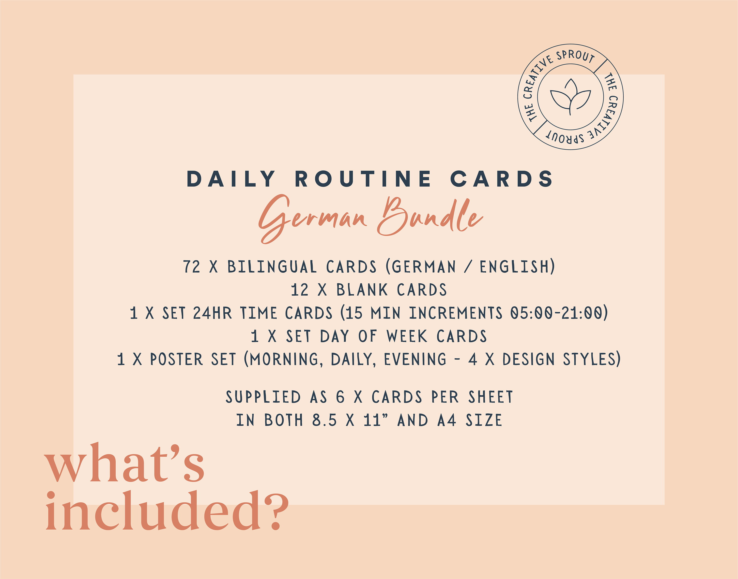 German Routine Chart Routine Checklist Routine Cards Daily - Etsy
