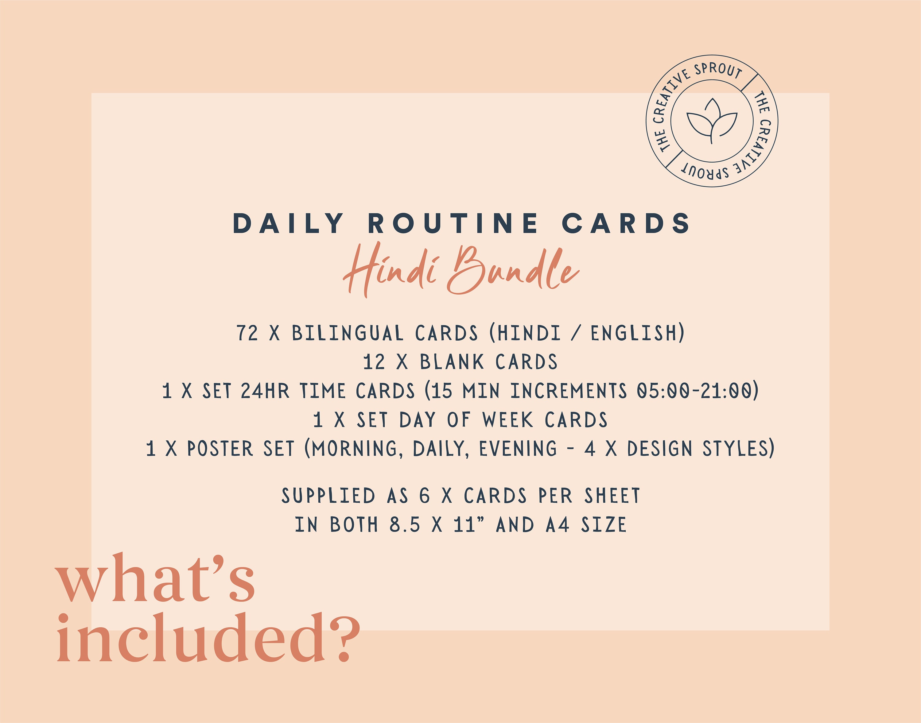 Hindi Routine Chart Routine Checklist Routine Cards Daily | Etsy Australia