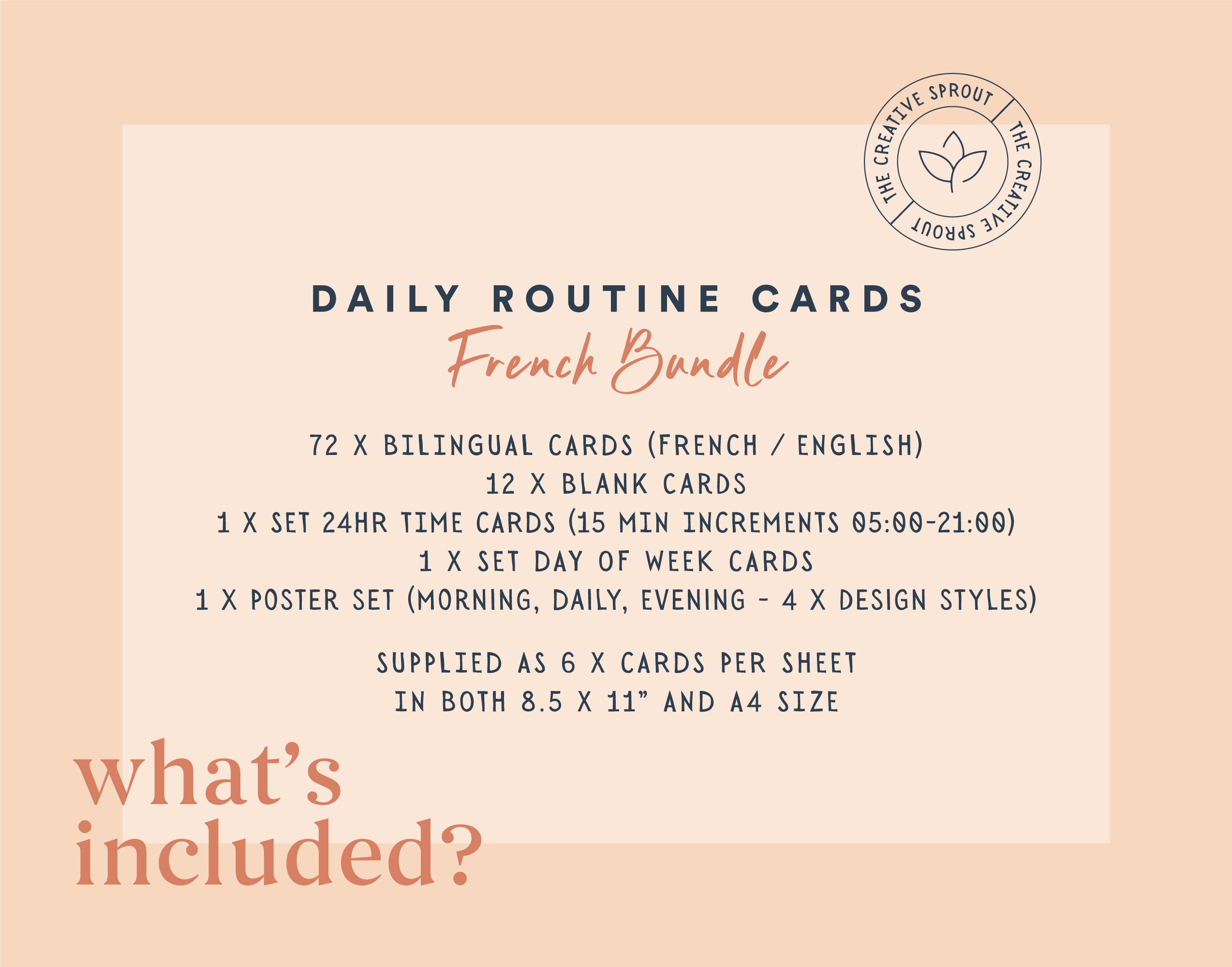 French Routine Chart Routine Checklist Routine Cards Daily - Etsy Australia