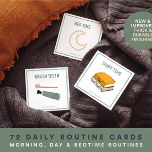 Routine Chart, Routine Checklist, Routine Cards, Daily Rhythm Cards ...