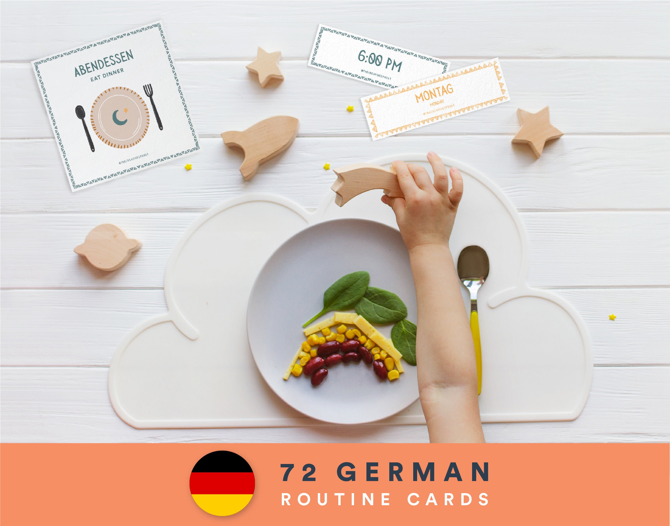 German Routine Chart Routine Checklist Routine Cards Daily - Etsy