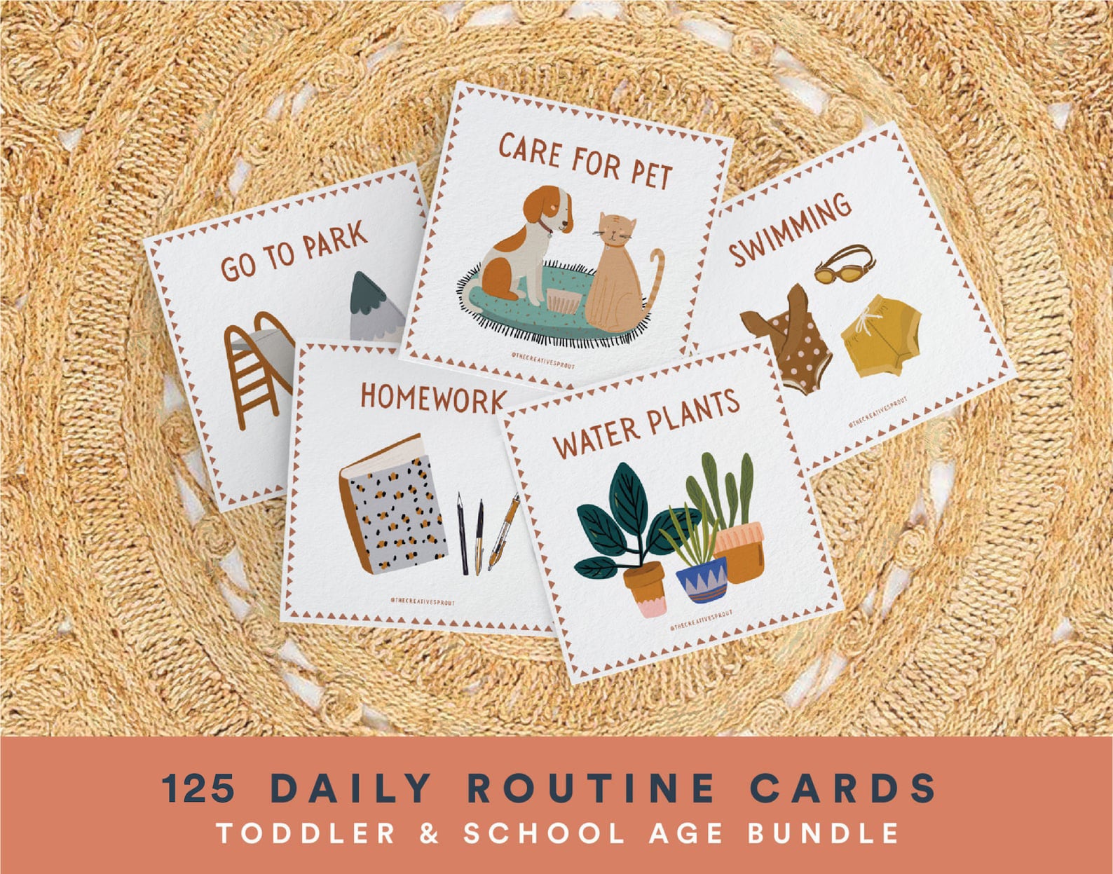 Routine Chart Routine Checklist Routine Cards Daily Rhythm - Etsy Canada