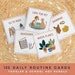 Routine Chart Routine Checklist Routine Cards Daily Rhythm - Etsy