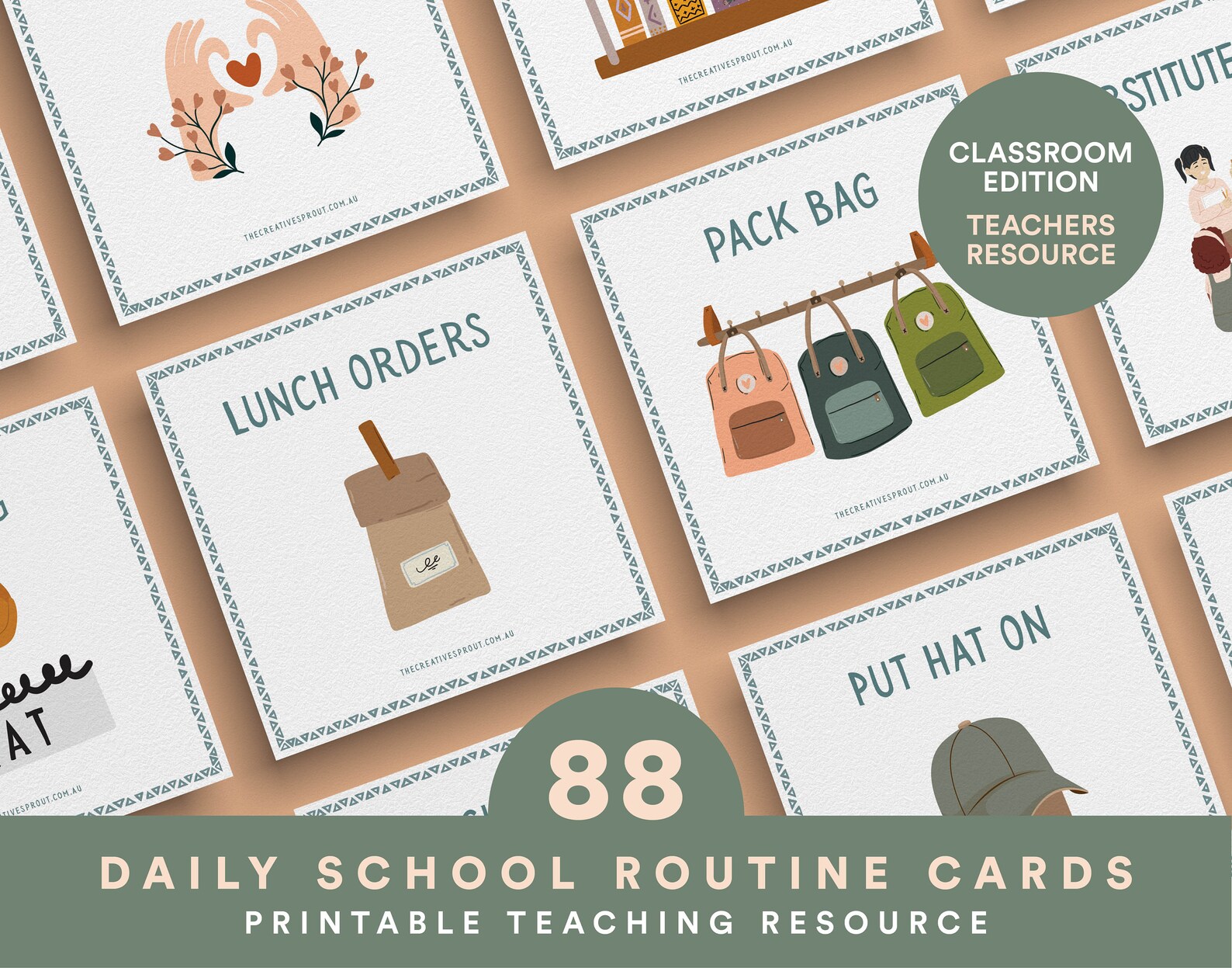 School Routine Cards Routine Checklist Routine Cards Daily - Etsy